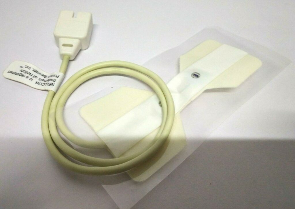 Nellcor Disposable Foam Probes CST020-2121 Adult Sensor (Pack of 24-Pcs ...