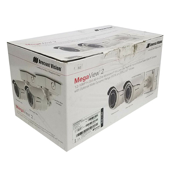 ARECONT VISION AV2226PMTIR-S 1080p MegaView2, 1920×1080, 30 fps Bullet ...