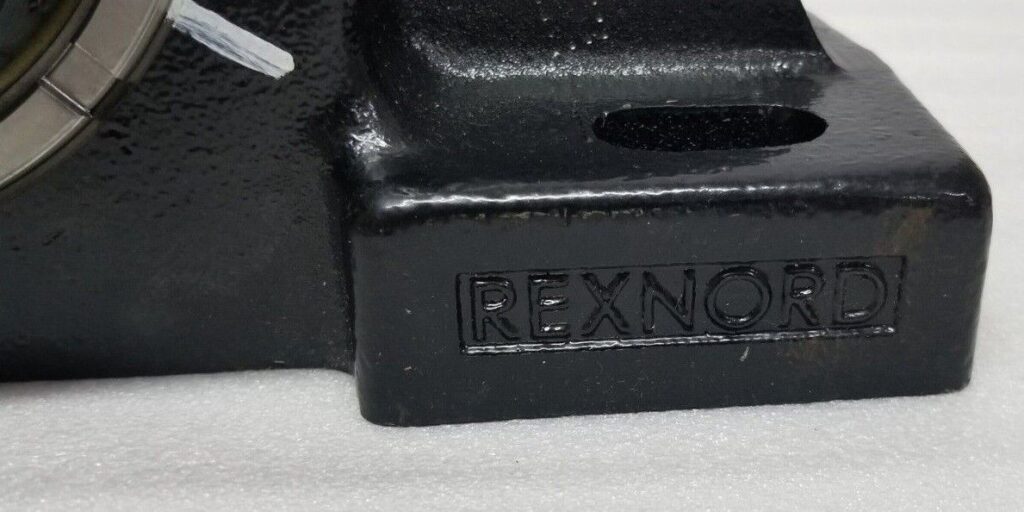 REXNORD ROLLER BEARING KP5307F PILLOW BLOCK ROLLER BEARING 3-7/16 ...