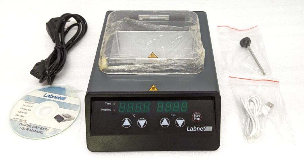 Labnet International D1302-230V – Accublock Digital Dry Bath, Dual Block – Electro Extreme