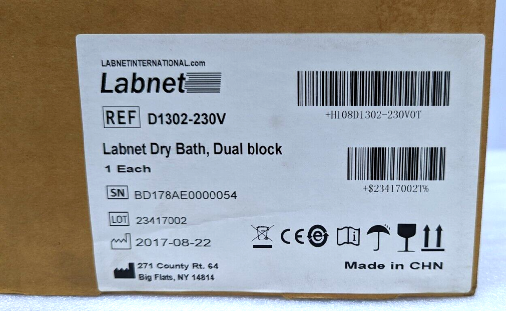 Labnet International D1302-230V – Accublock Digital Dry Bath, Dual ...