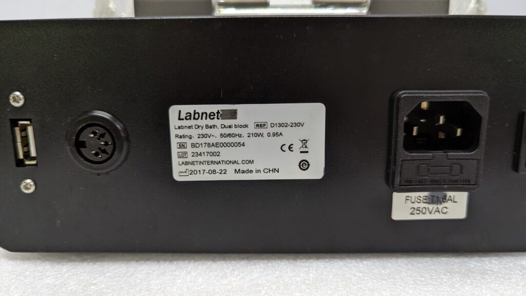 Labnet International D1302-230V – Accublock Digital Dry Bath, Dual ...