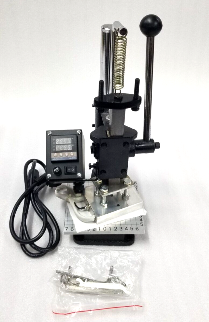 Hand Press Hot Foil Stamping Machine DIY Manual Electric Heat Embossing ...