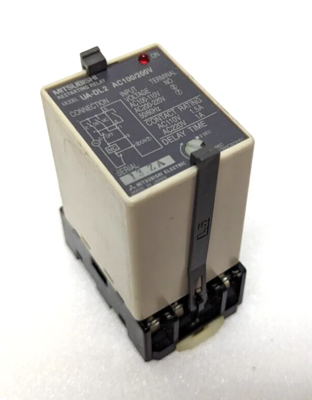 Mitsubishi UA-DL2 Relay Ac100/200v - 1 PC - Electroextreme