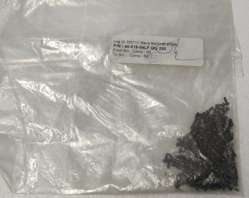 EXTRON 40-519-04LF ZipClip mounting screws (200-Pcs) - Electroextreme