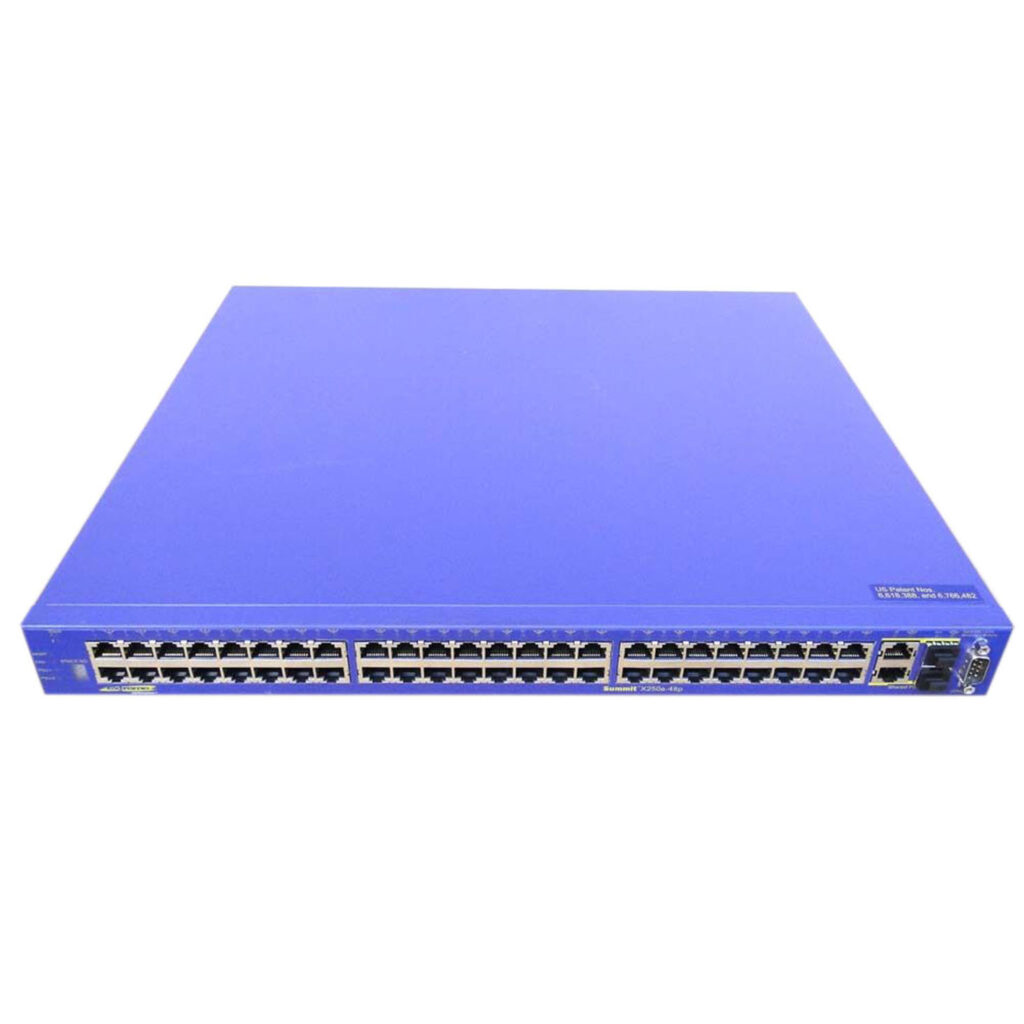 Extreme Networks Summit X250e-48p 15107 48-Port Gigabit Switch PoE ...