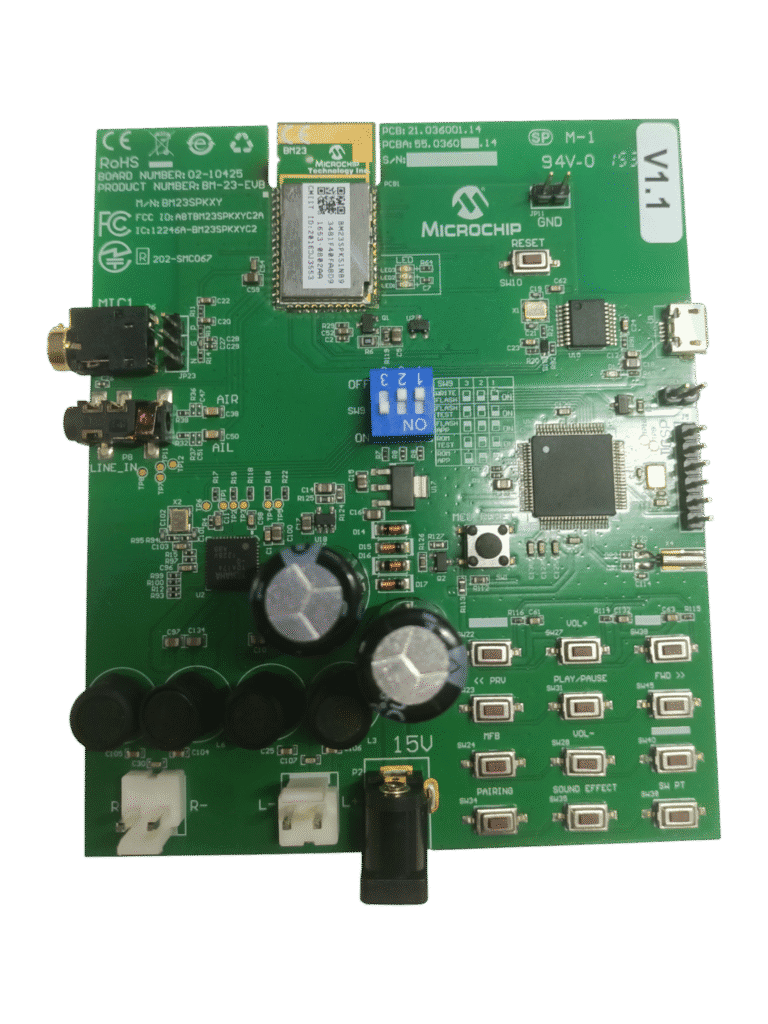 Microchip BM-23-EVB Bluetooth Development Tools - 802.15.1 BM23 Eval ...