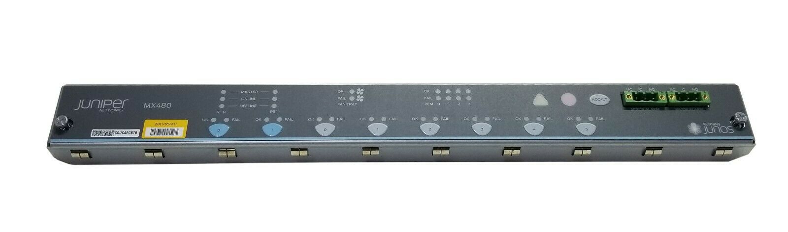 Juniper Networks CRAFT-MX480-S-B MX480 Craft Interface Panel MX480 ...