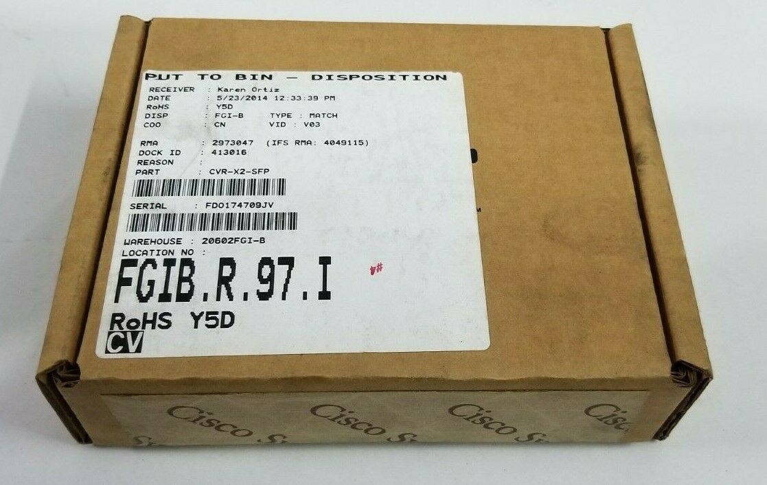 Cisco TwinGig Converter Module CVR-X2-SFP - Electroextreme
