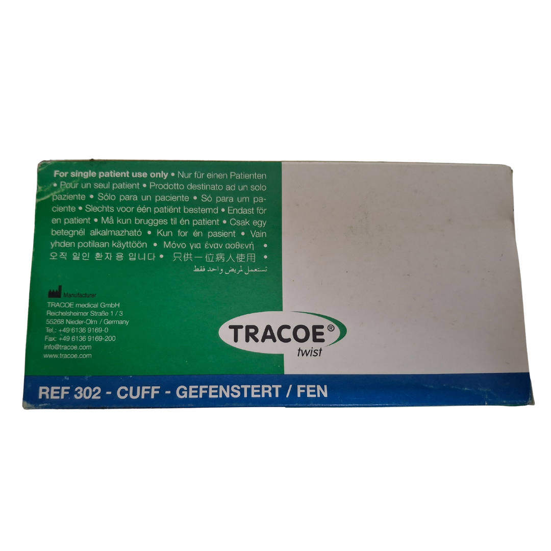 TRACOE Twist Ref 302-09 Tracheostomy Tube With Fenestration Size 9 ...