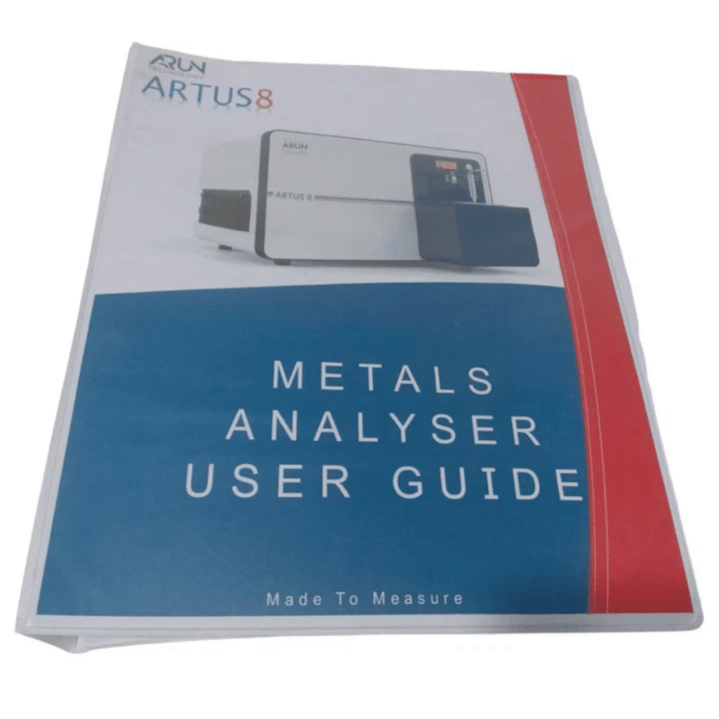 Spares for ARTUS 8 Metal Analyser - Electroextreme